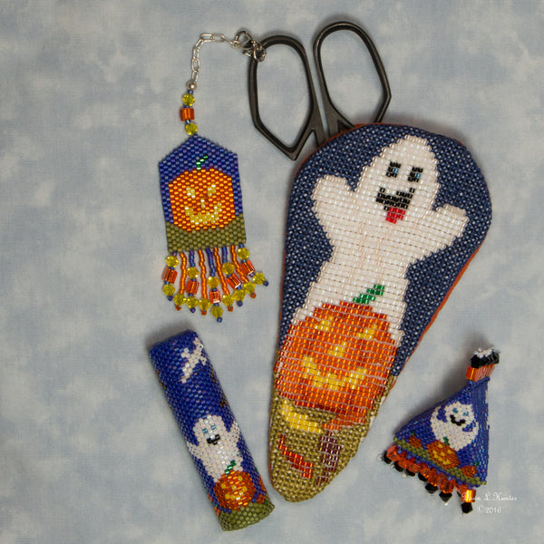 Ghostly Scissor Fob Pattern Only pdf – Creative Angle