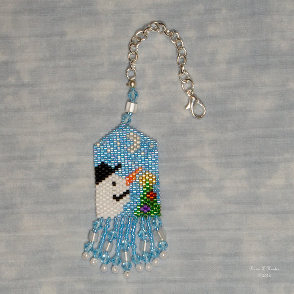 Winter Scene Scissor Fob Pattern Only pdf – Creative Angle