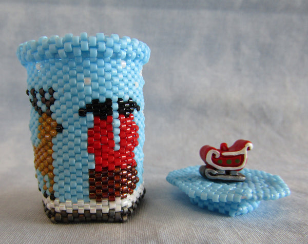 Santa Box Pattern with topper – Creative Angle